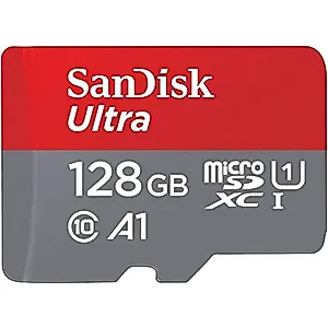 SanDisk 128GB Ultra microSDXC UHS-I Card for Chromebooks - Certified Works with Chromebooks - SDSQUAB-128G-GN6FA