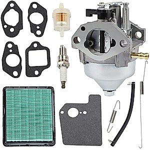 16100-Z8B-911 Carburetor with Air Filter Gaskets Spark Plug for Honda GCV190LA N5B GCV190LA N5BR GCV190LA G5AP GCV190LA G5B GCV190LA G5BR Lawn Mower