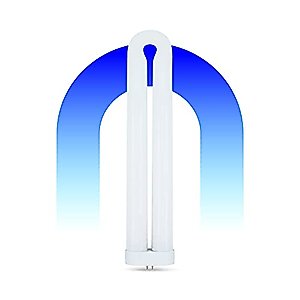 lumenivo Bug Zapper Bulb Replacement for Stinger/DEJAY B8080/9206 50W Stinger Bug Zapper Replacement Bulb with G10Q-4 4 Pin Square Base - T1 FUL50T10/BL Bug Zapper Bulb - 1 Pack