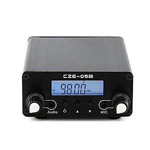 MaxDare 0.5W FM Transmitter for Church Parking Lot - FCC Certified Long Range Stereo Mini Radio Station for Drive-in Movie, Fireworks Show, and Outdoor Events