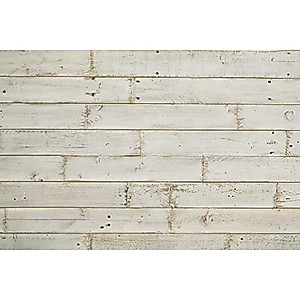 Signature Design by Ashley Fregine Farmhouse Rectangular Lift Top Coffee Table with Floor Shelf, Whitewash with Weathered Finish