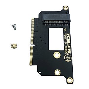 iRomehony M.2 NGFF M-Key NVME SSD Convert Card Adapter Replacement for Mac Pro 2016 2017 13" A1708