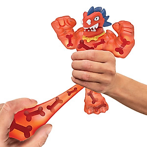 Heroes of Goo Jit Zu Dino Power Versus Pack - 2 Action Figures - Volcanic Rumble - Blazagon vs. Redback | Includes 2 Exclusive Heroes | for Ages 3+