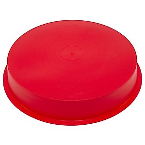 Caplugs T-1109 T Series – Plastic Tapered Cap and Plug, 20 Pack, Red LD-PE, Cap OD 6.97" x Plug ID 7.12" Protective Closures, Dust and Moisture Seals, MIL Spec, SAE Fittings, Hydraulic, EZ Remove
