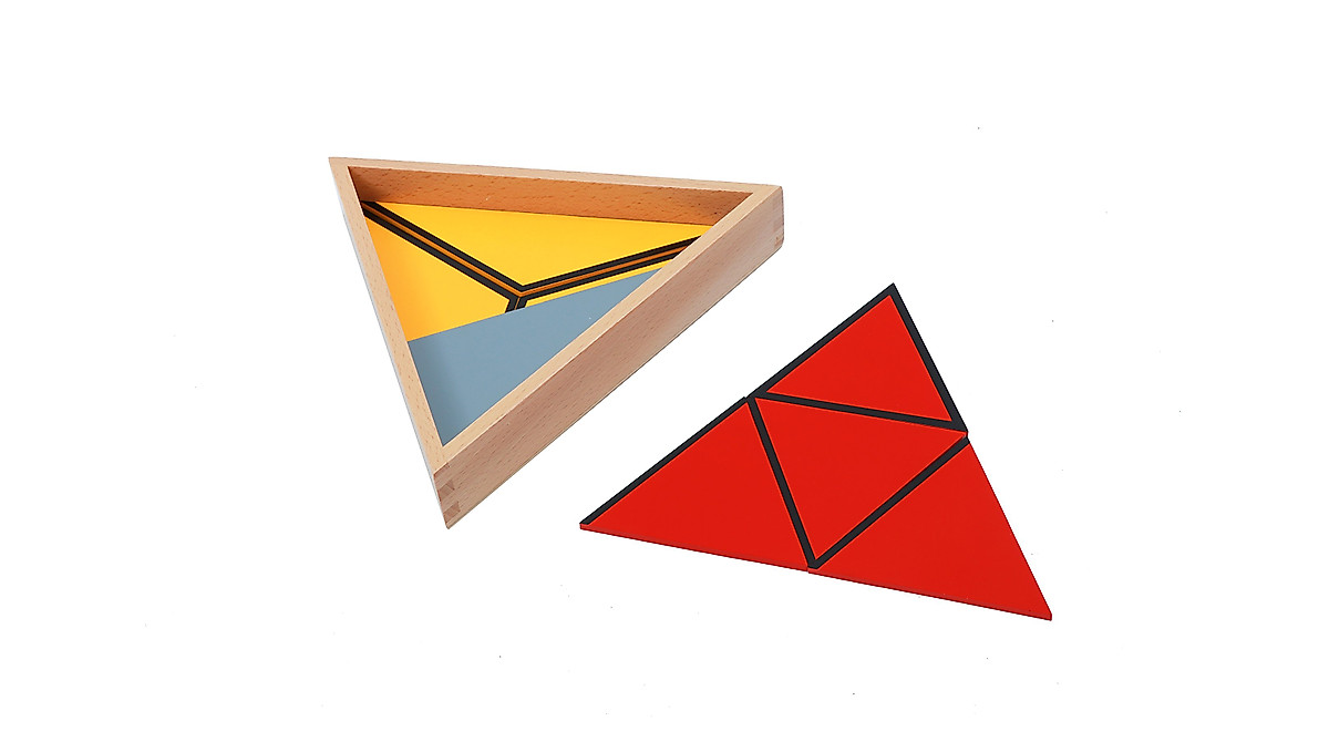 Adena Montessori Constructive Triangles - Engaging Geometry Set