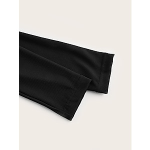 SOLY HUX Women's Y2K Shirt Gothic Long Sleeve Crop Tops Graphic Tees Skull Floral Print T Shirts Black and White S