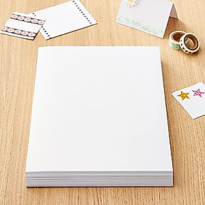 MICHAELS White Gold 8.5”; x 11”; Shimmer Cardstock Paper by Recollections™, 100 Sheets