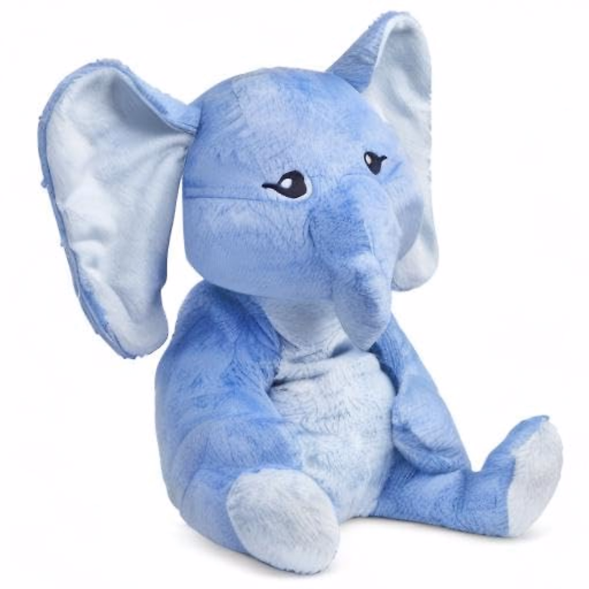 HUGIMALS Emory The Elephant 4.5 lb Heavy Cute Weighted Comfort Plush Large Unscented Self Care Stuffed Animal for All Ages - Kids, Teens and Adults