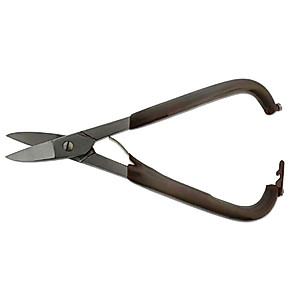 Vintaj Tools by The Beadsmith Metal Shear – 7 Inches (178mm) With Steel Blades, Comfort Grip & Single-Leaf Spring Handle – Tool for Cutting & Stamping Blanks, Sheet Metal and Craft Wire