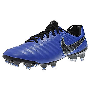 Nike Men's Football Boots , Multicolour Racer Blue Black Metallic Silver 4 , 8 US