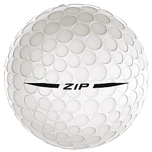 WILSON Staff Zip Golf Balls [48 Ball], Four 12 Packs (48 Balls Total) White