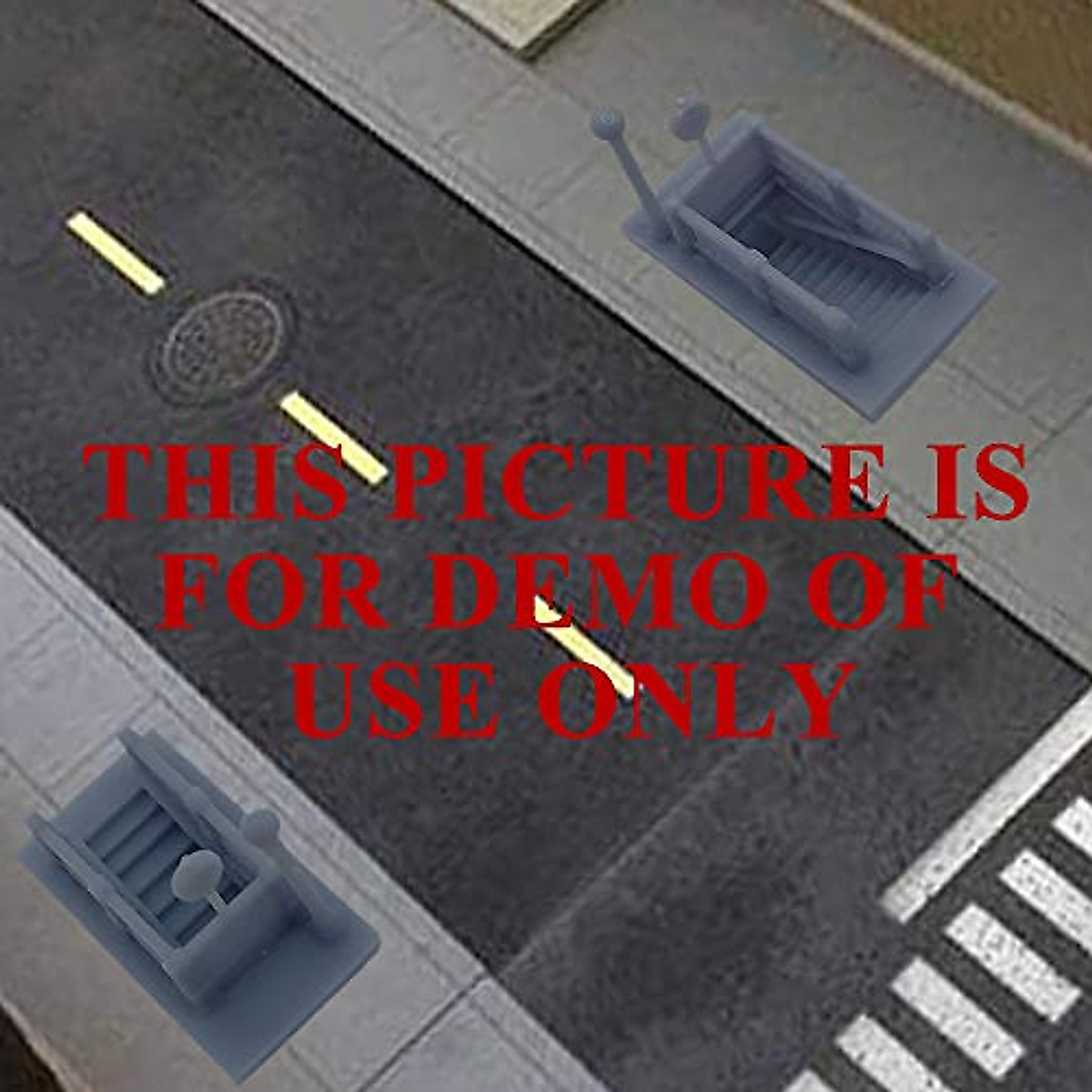 Outland Models Model Railroad City Subway/Underpass Entrance Set 1:160 Scale N