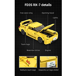 dOMOb Takumi Fujiwara's Tofu Shop - Initial-D 25-th Anniversary – CADA Bricks Toys for 8+ Age Kids & Adults - Licensed Build Model - 1908 Pieces or Blocks – for Boys, Hobbyist, Collector