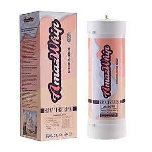 AmazWhip Cream Charger 3.3L nitrous tank Whip Cream Charger Cylinders (1 pack)