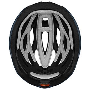 Retrospec Silas Adult Bike Helmet with Light for Men & Women - Lightweight, Comfortable, Matte Graphite