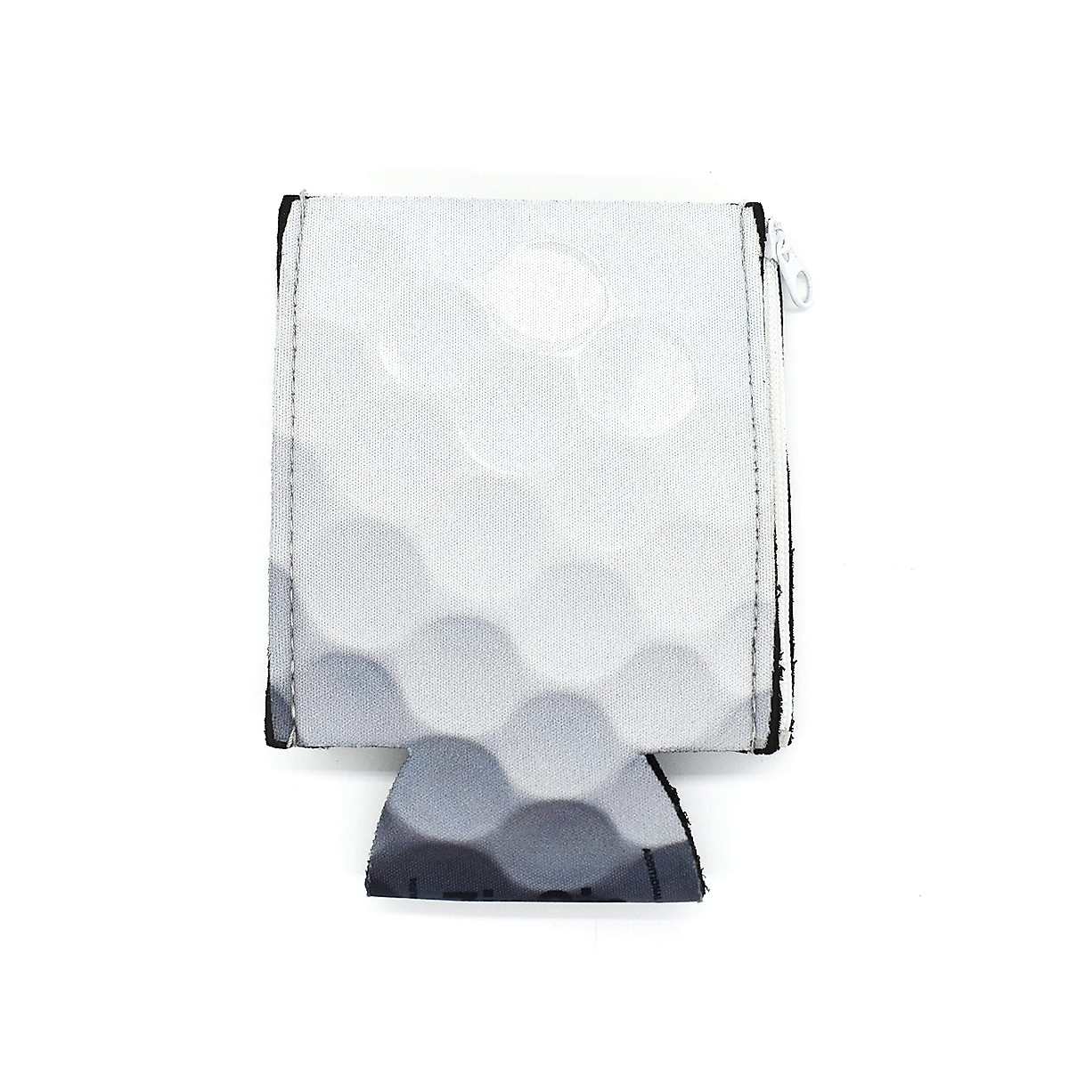 ZipSip MAGNET- Adjustable All-In-One Coozie with Zippers for Cans, Bottles, Slim Cans, Pint Glasses, Party Cups, Coffee – Can Cooler - Insolated Neoprene Sleeve - Golf, Medium