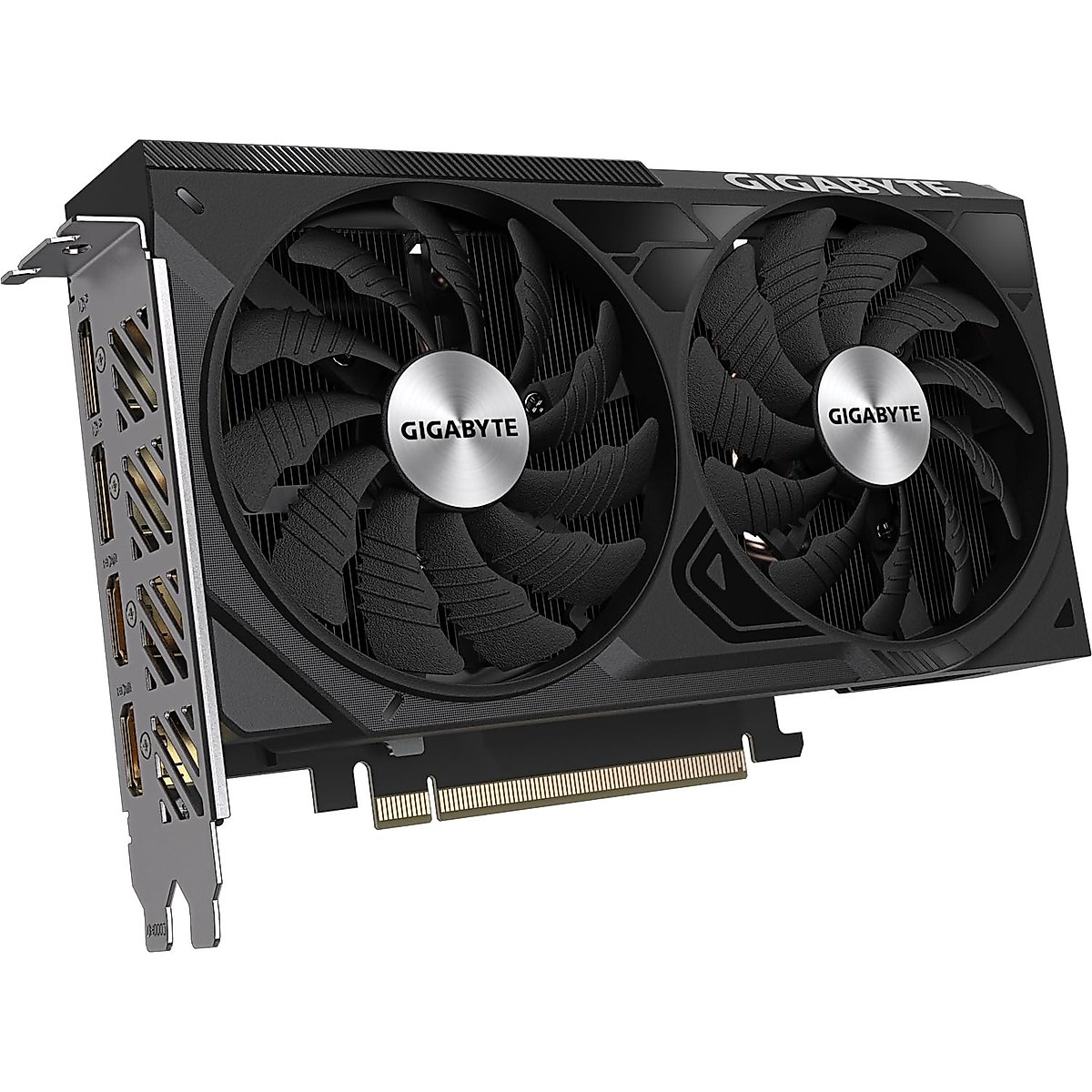 Gigabyte NVIDIA GeForce RTX 4060 Ti WINDFORCE OC Graphics Card - 8GB GDDR6, 128-bit, PCI-E 4.0, 2550MHz Core Clock, 2X DP 1.4, 2X HDMI 2.1a, NVIDIA DLSS 3 - GV-N406TWF2OC-8GD