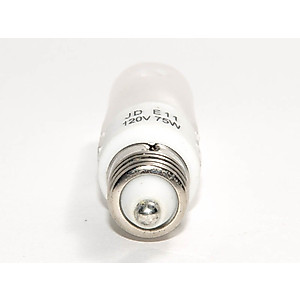 Bulbrite Halogen T4 Q75FR/MC 120-Volt Halogen JD Type Mini-Candelabra E11 Bulb, Frosted, 75-Watt