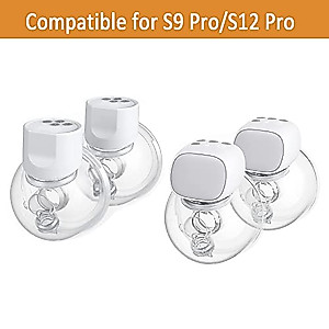 TOVVILD S9 Pro / S12 Pro Duckbill Valve Silicone Diaphragm, Compatible with momcozy Breastpump, Replacement Parts Accessories (S9pro S12pro Parts)