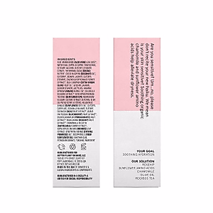 Acure Seriously Soothing Day Cream - Daily Hydrating Facial Cream - Moisturizer for Dry to Sensitive Skin from Argan Oil & Sunflower Amino Acids with Organic Chamomile - Vegan, Unscented - 1.7 Fl Oz