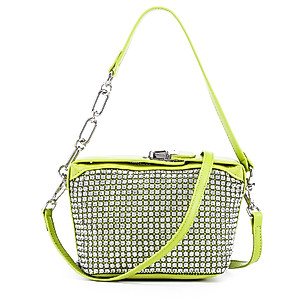 Hobo Purses Handbags for Women Rhinestone Leather Tote Fashion Crossbody Large Shoulder Bag Valentines day gifts for her