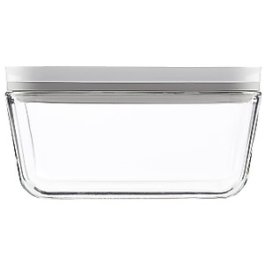 ZWILLING Fresh & Save 2-Piece Medium Glass Airtight Food Storage Container, Meal Prep Container