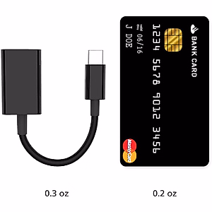 Master Cables OTG USB C Adapter Cable Compatible with Amazon Fire 10 and Later Models Using A USBC Port,- On The Go USB C to Female USB Adapter