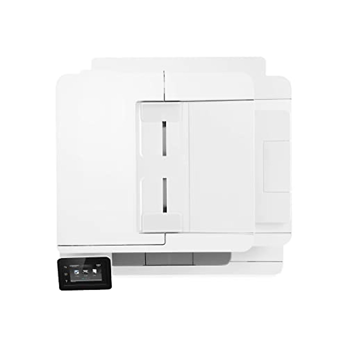 HP Color Laserjet Pro M283cdwC Wireless All-in-One Laser Printer, Print Scan Copy Fax, Auto 2-Sided Printing, Remote Mobile Print, 22ppm, 260-Sheet, 256MB, White - Bundle with JAWFOAL Printer Cable