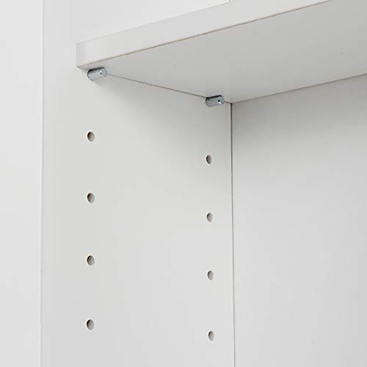 SUPER DEAL Bathroom Cabinet with Single Mirror Door Wall Mount Medicine Cabinet with Inner Adjustable Shelves Wooden Storage Organizer