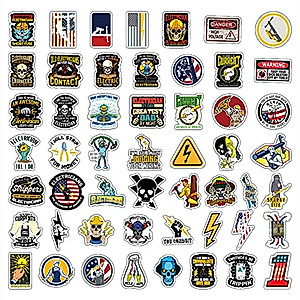 100Pcs Welder Stickers for Laptops,Funny Welding Vinyl Waterproof Sticker Pack for Helmet Hard Hat Water Bottle Skateboard Luggage,Cartoon Fire Welds Decals for Kids Teens Adults