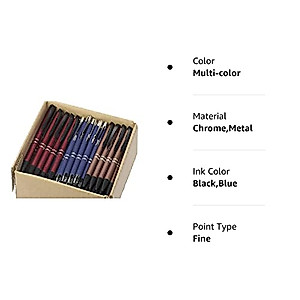 5lb Box Of Assorted Misprint Ink Pens Bulk Ballpoint Pens Retractable Metal Lot Wholesale