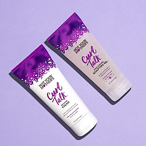Not Your Mother's Curl Talk Frizz Control Sculpting Gel & Defining Cream (2-Pack) - 6 fl oz - Formulated with Rice Curl Complex - All Curly Hair Types