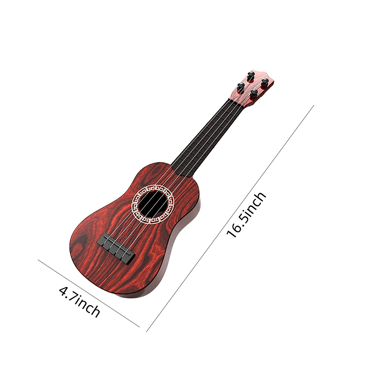 Ukulele, Ukulele for Kids, 16 Inches with 4 Strings Traditional Soprano Ukulele Instrument for Skill Improving Kids Play Early Educational Pre School Children Toddler #