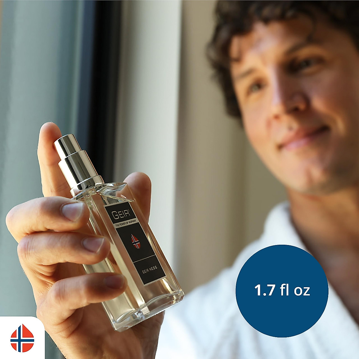 Geir Ness Geir Eau De Parfum Spray - Long Lasting Fresh, Cool Scent - 1.7 Oz