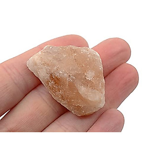 6PK Raw Halite, Mineral Specimens - Approx. 1" - Geologist Selected & Hand Processed - Great for Science Classrooms - Class Pack - Eisco Labs