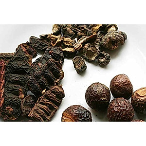 AnNafi® Amla Reetha Shikakai Pods (Mixed) | Dry Whole Herbs Mix for Hair Wash, Shine & Conditioning | Hair Care ingredients Combo Pack | 300 gm