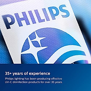 Philips LED UV Light Sanitizer Air Cleaner | Touch Control | Auto-Off Safety | ETL Listed & EPA Certified