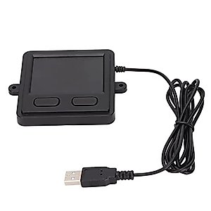 Computer Touch Pad, USB Interface Portable Practical Touchpad for Desktops for Laptops