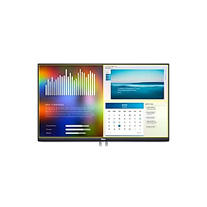 Dell S2421HN 24 Inch Full HD 1080p (1920 x 1080) 75Hz IPS Ultra-Thin Bezel Monitor 2 x HDMI Ports, Audio Line Out, Adaptive AMD FreeSync, Silver