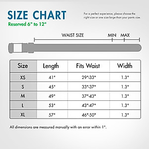 FAIRWIN Casual Stretch Belts for Men Elastic Golf Jeans Belt Ratchet Nylon Belt Adjustable