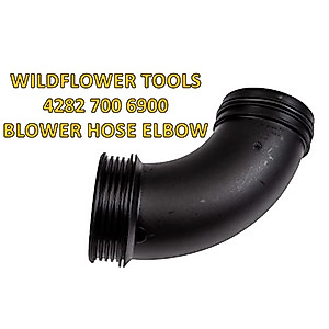 WILDFLOWER Tools 4282 700 6900 Blower Hose Elbow for BR 430, 500, 550, 600