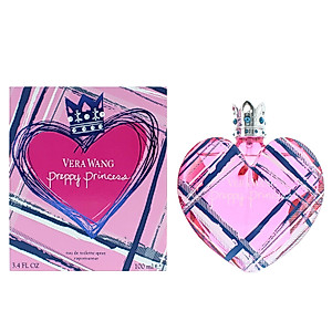 Vera Wang Preppy Princess Women Eau De Toilette Spray, 3.4 Ounce