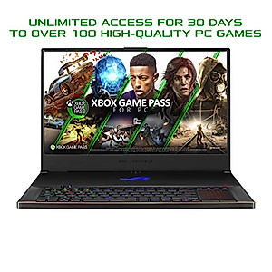 ASUS ROG Zephyrus S17 Gaming Laptop, 17.3” 300Hz FHD Display, NVIDIA GeForce RTX 2070 SUPER, Intel Core i7-10750H, 16GB DDR4, 1TB SSD, Per-Key RGB Keyboard, Thunderbolt 3, Win10 Pro, GX701LWS-XS76