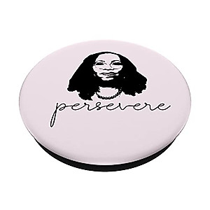 PERSEVERE Judge Ketanji Brown Jackson SCOTUS KBJ Meme PopSockets Swappable PopGrip