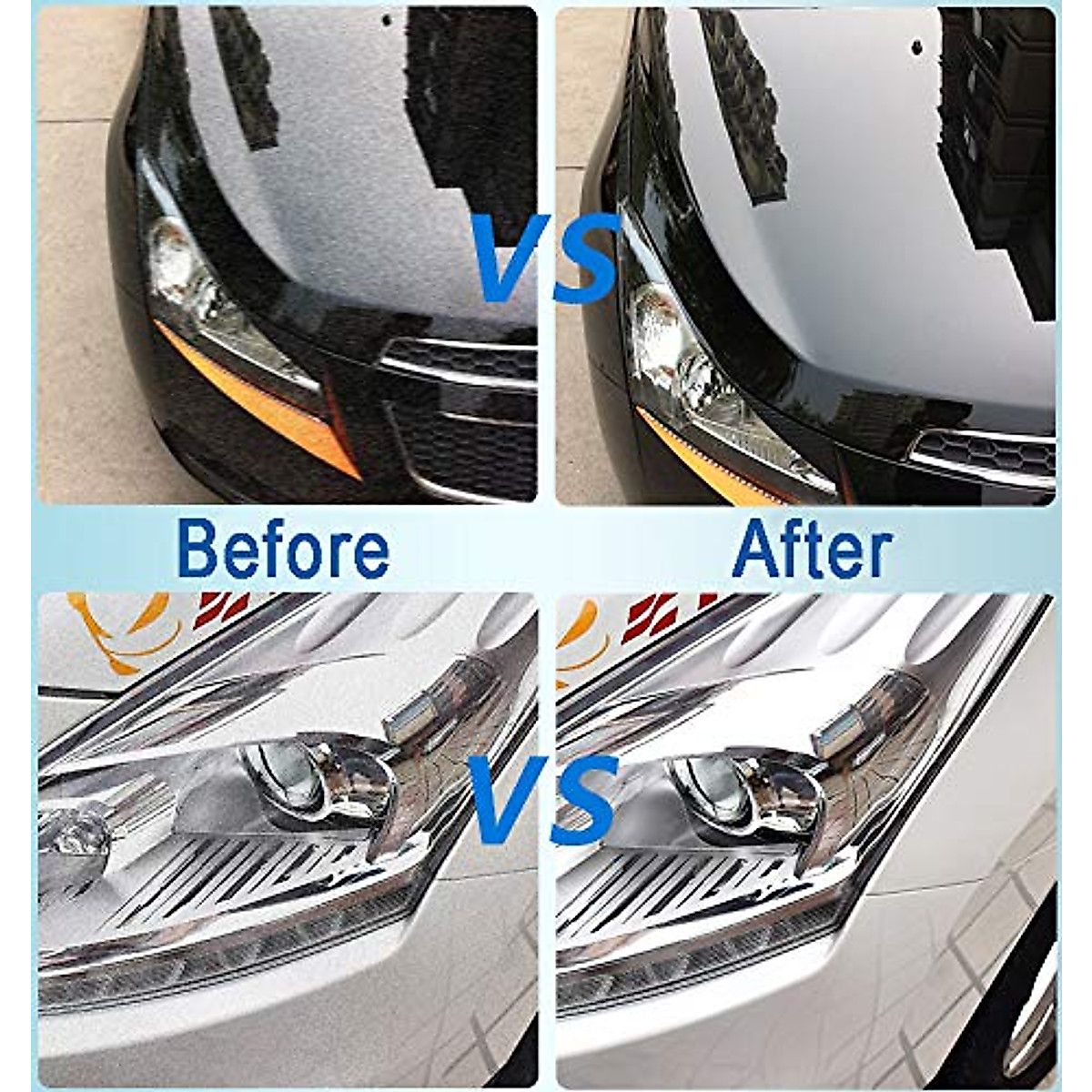 ZYHW Auto Car Windshield Soft Perforated Yellow Wash Sponge Pad