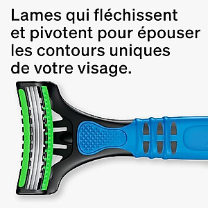 Schick Xtreme 3 Duo Comfort Disposable Razor for Men, 4 Count