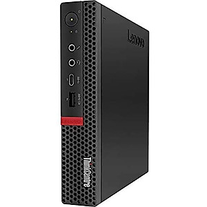 Lenovo ThinkCentre M720q Tiny Desktop Computer, Intel i3-8100, 8GB RAM, 256GB NVMe, 4K Monitor Support DisplayPort, HDMI, AC Wi-Fi, Bluetooth - Windows 10 Pro (Renewed)