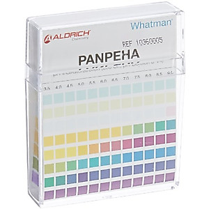 Cytiva 10360005 Universal Indicator Test Paper, Strips, 0 to 14 pH Range (Pack of 200)