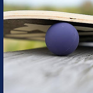 Botabee Beach Paddle Ball Replacement Balls - 6 High-Visibility Pickleball & Smashball Compatible Balls | Colorful Kadima & Pro Kadima Ball Replacement | 6 Small Paddle Balls in High Visibility Colors