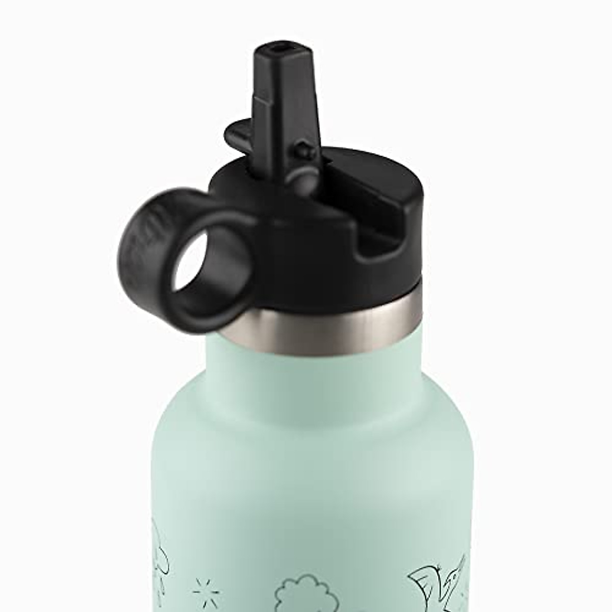 Citron - Stainless Steel Water Bottles, Insulated Metal Water Bottle- 12oz Thermal Water Bottle (Dino)